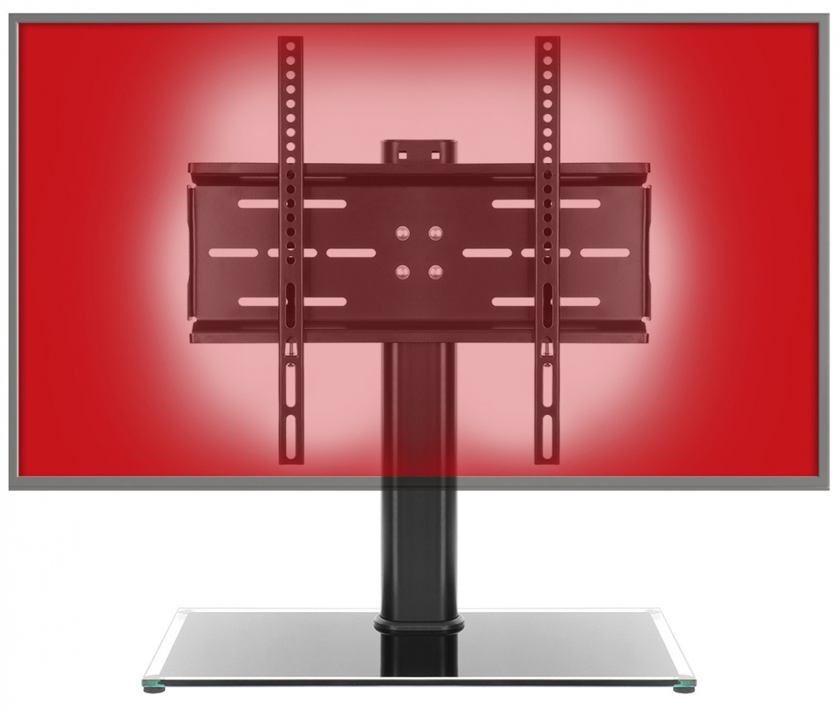 Stojak TV pod telewizor naszafkowy GT-321 stopa noga podstawa do ...